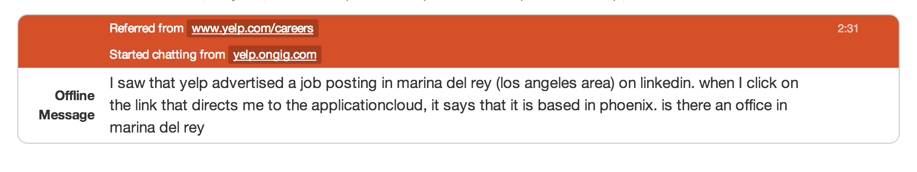 Raising Engagement On Job Descriptions By Using Live Chat | Ongig Blog