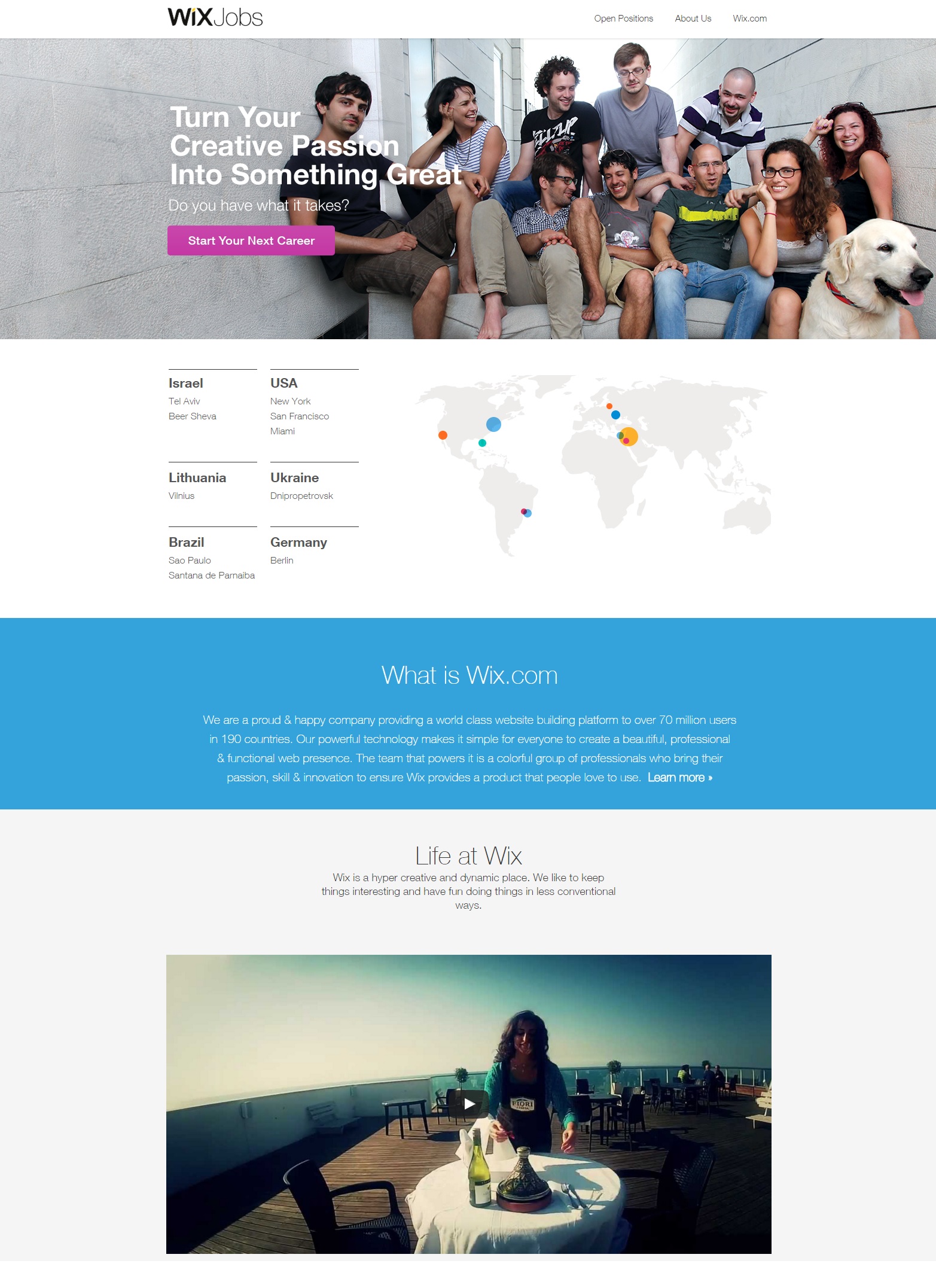 5 Attractive Company Career Pages | Ongig Blog