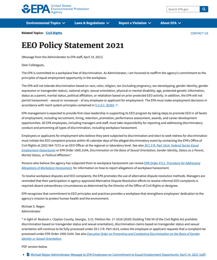 10 Samples of an EEO Statement | Ongig Blog