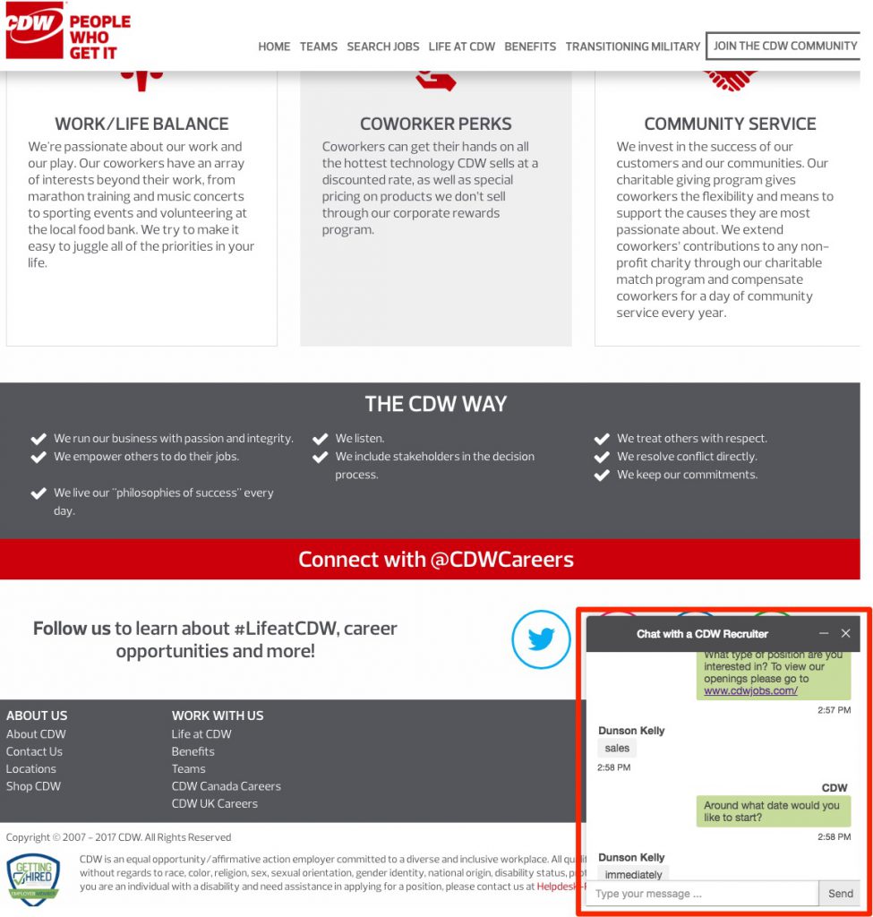 5 Uses of Chatbots in Recruiting | Ongig Blog