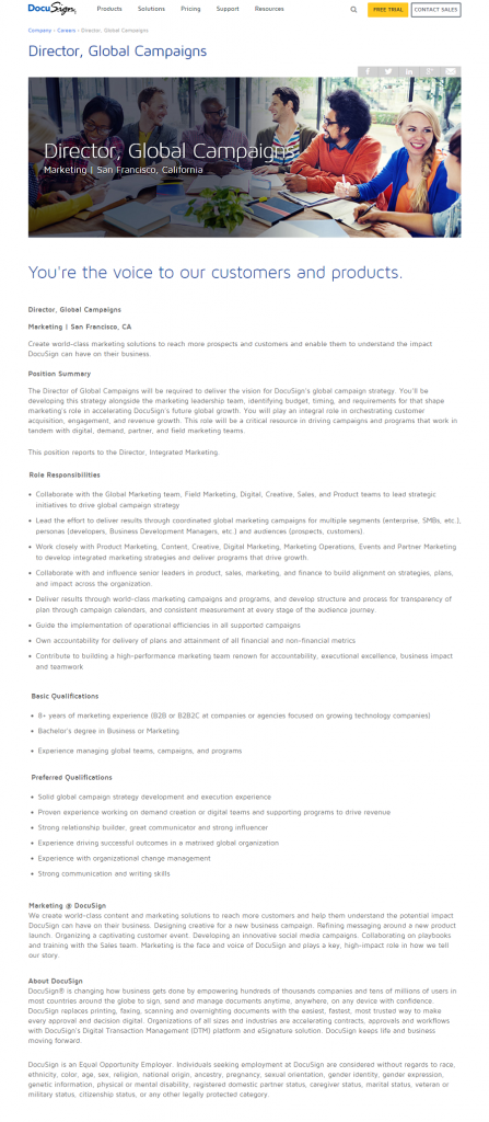 5 Examples of Greenhouse ATS Job Page Overlays | Ongig Blog