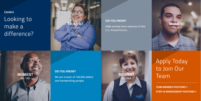 best career page examples feature | Ongig Blog