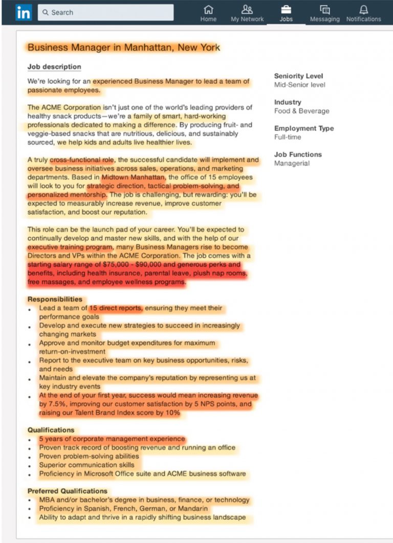 How to Write a Job Description — Best Practices & Examples | Ongig Blog